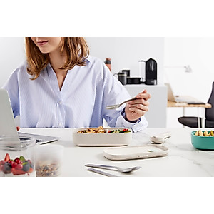 Lékué 3 Piece Stainless Steel Cutlery Set with case, 6.6 x 1.8 x 1.1inch