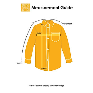 Spring Notion Baby Boys' Long Sleeve Dress Shirt 18M Marshmallow Pink