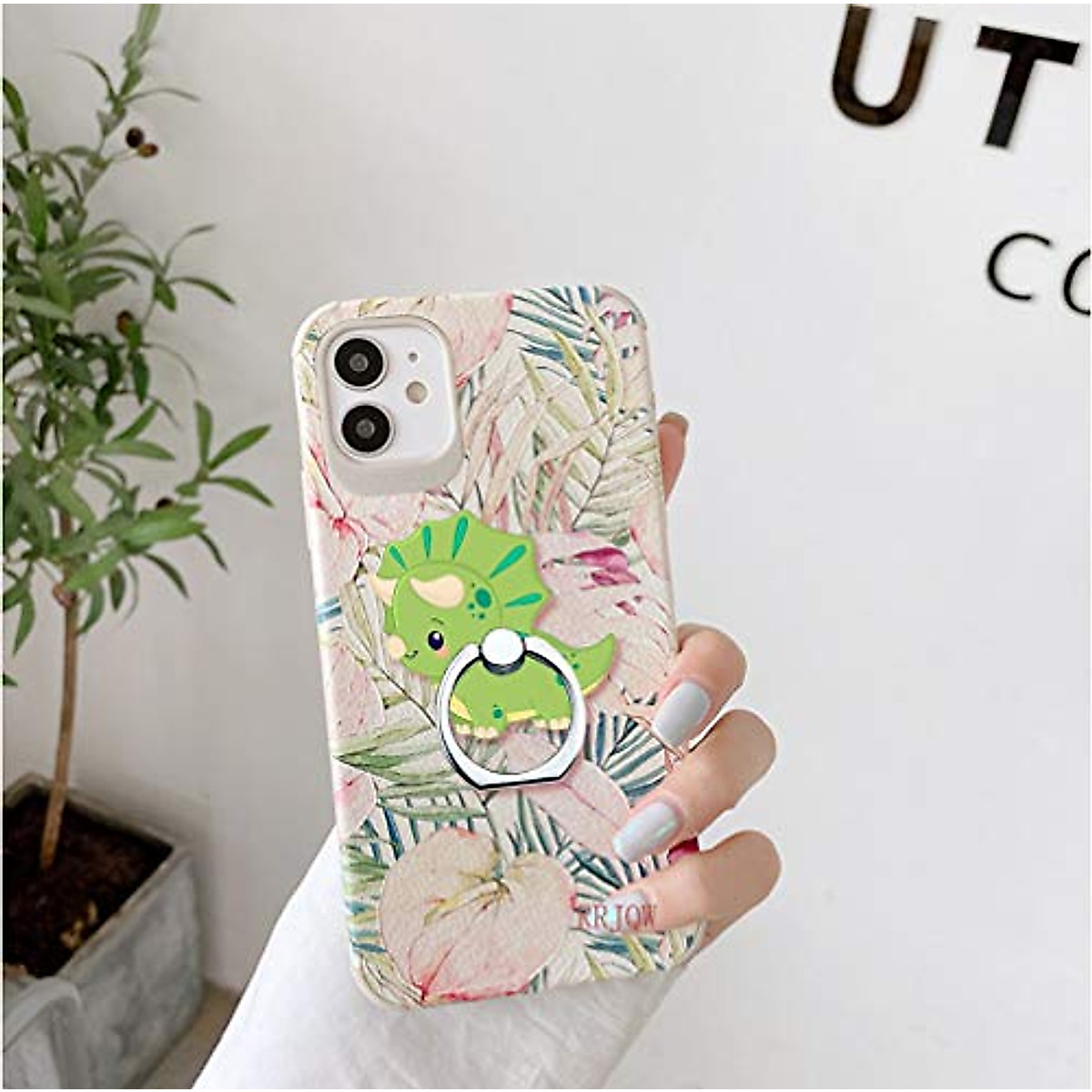 Phone Ring Holder Stand,Dinosaur Phone Ring Stand Holder 360 Rotation Finger Ring Grip Stand for Cellphones,Smartphones and Tablets(2 Pack Dinosaur Phone Ring Stand)