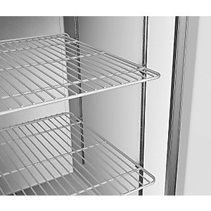 KoolMore 82" 3 Door Stainless Steel Upright Commercial Reach-in Freezer - 72 cu. ft, Model:RIF-3D-SS