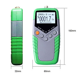 Devonian TD8620 Gauss Meter Handheld Magnetic Field Tester Magnetic Tester Digital Tesla Meter with Probe 0-2400 mT (24000 Gs)