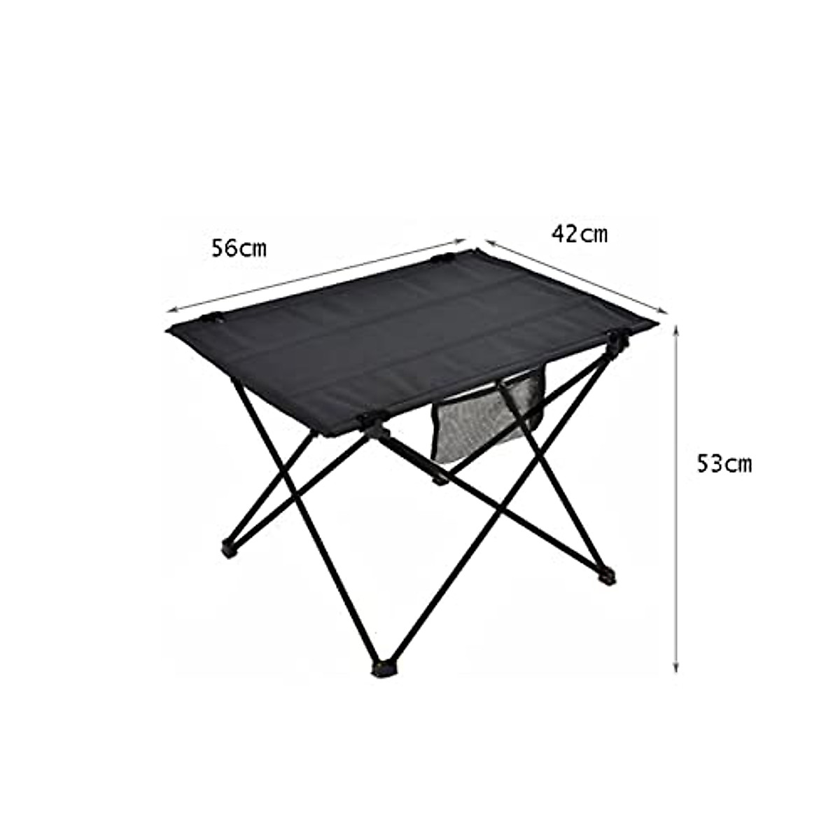 SUNESA Portable Picnic Table Portable Folding Table Outdoor Camping Home Barbecue Picnic Ultra Light Traveling Table Fishing Foldable Camping Table