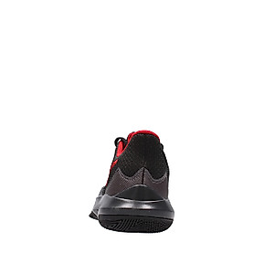 Nike Precision 5, Anthracite/MTLC Dark Grey-Gym RED-Black, 10
