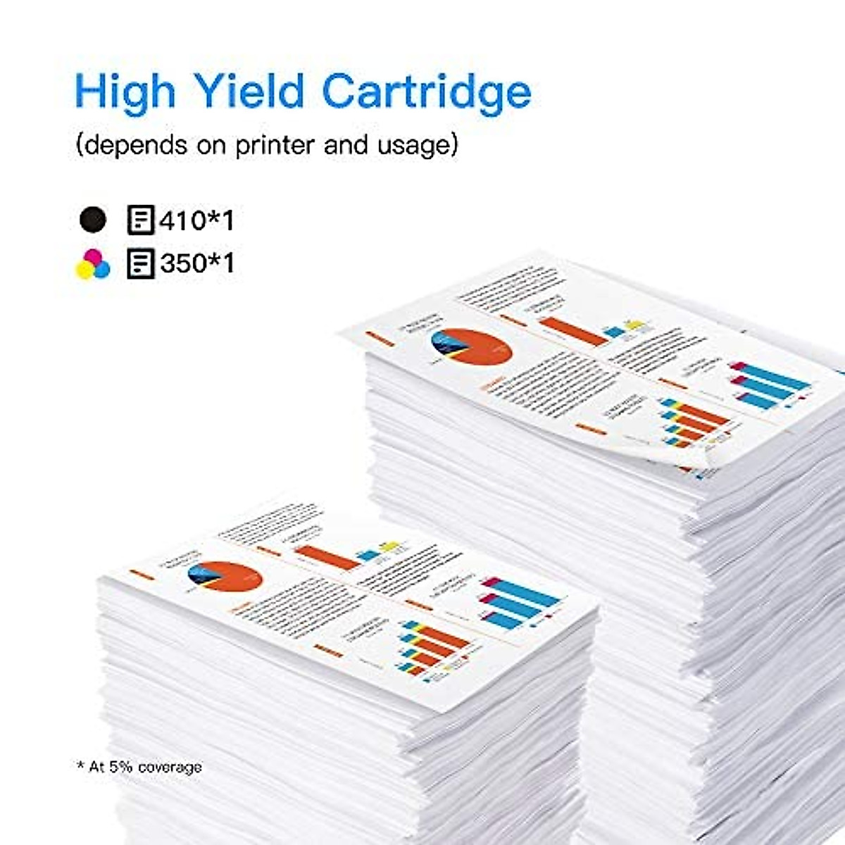 LxTek Remanufactured Ink Cartridge Replacement for Canon 210XL PG-210XL 211XL CL211XL to Compatible with PIXMA MP240 MP480 IP2702 MP230 IP2700 MP495 MX410 MX420 MX330 MX340 Printer (Black,Tri-Color)