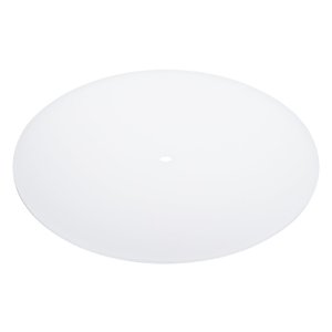 PATIKIL Lampshade Diffuser, 7.5" Diameter with 3/8" Center Hole Round Diffuser for Drum Lampshades Pendants Light Fits 8-8.5" Openings, Frosted White