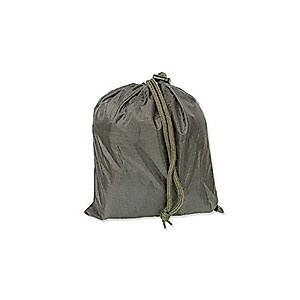 Mil-Tec Ripstop Wet Weather Poncho, Multi-Use Bivouac Sack, Emergency Shelter Tent (OLIVE)