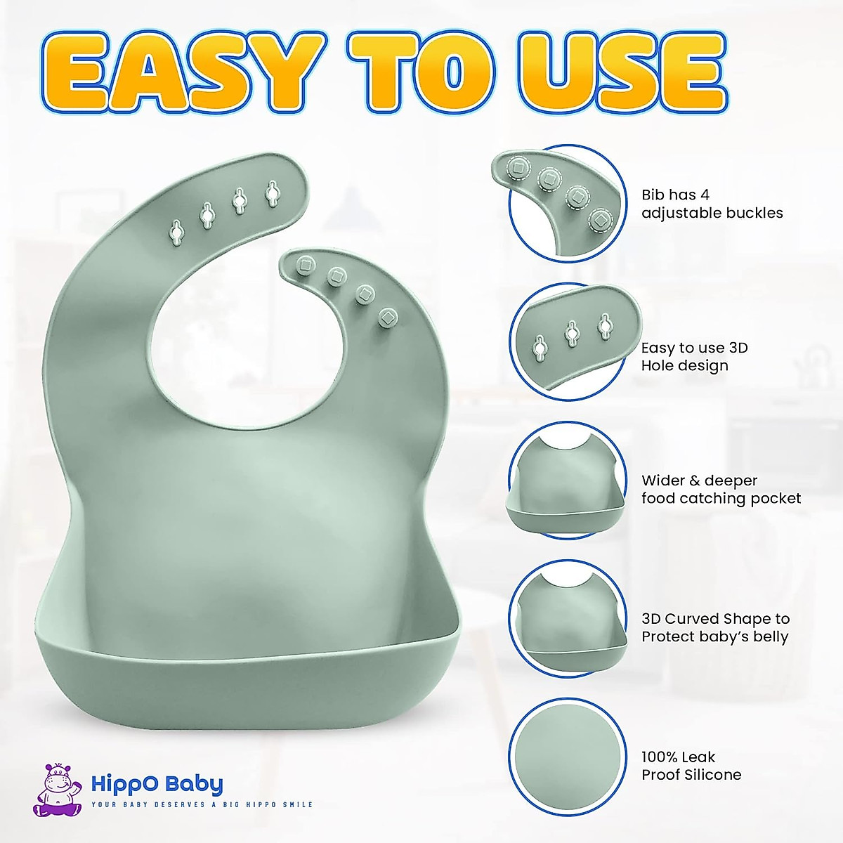 Silicone Feeding Set, Toddler Plates Bowls Set with suction, Self Feeding Spoons, Plates for Baby Utensils, Toddler Feeding Supplies