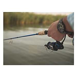 Temple Fork Outfitters TFO 3-Piece Angler Fast Action Freshwater/Saltwater Fishing Spinning Rods, 7ft H 3pc