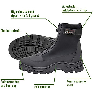 FROGG TOGGS Aransas II Neoprene Surf & Sand Wading Boot