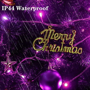 200 LED Pink Outdoor String Lights, 66 FT Valentine Fairy Lights with 8 Modes Clear Wire, Pink Romantic Twinkle Christmas Lights Waterproof for Room Wedding Girls Birthday Party Gifts Indoor Decor