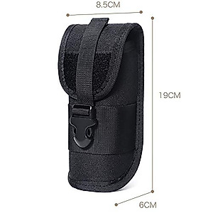 ACEXIER MOLLE Glasses Pouch Outdoor Durable Tactical Pouch Sunglasses Case Army Style Flashlight Pouch with Buckle