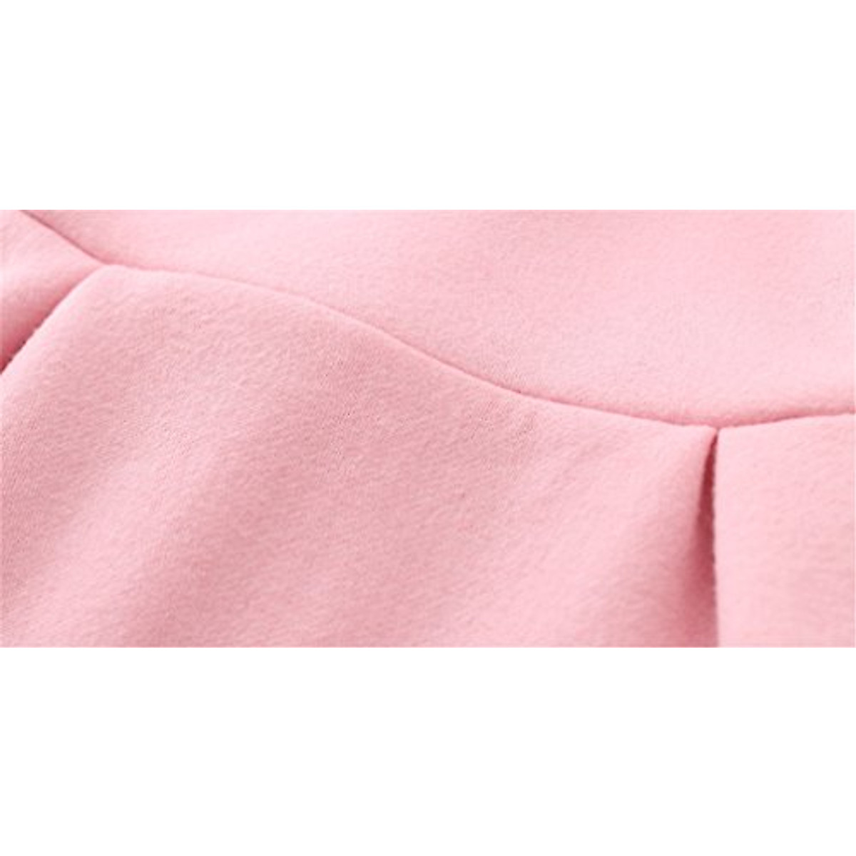 MINKIDFASHION Baby Girls Winter Autumn Cotton Warm Jacket Coat (2T, Pink)