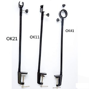 Handheld Digital Microscope Accessories Camera Gooseneck Arm Clamp Arm Stand for Microscope Industrial Camera and Flashlight Mount Microscope Accessories (Color : OK21)