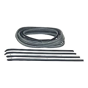 Weatherstrip Seal Kit Compatible with 1980-1993 Dodge D150 1981-1993 D250 D350 Ramcharger W150 W250 W350 1980-1981 Plymouth Trailduster