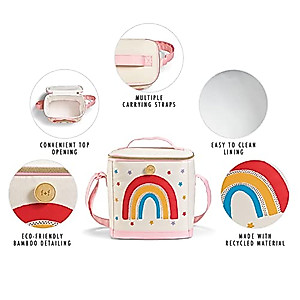 Fit+Fresh Eco-Friendly Insulated Lunch Box - Lunch Bag, Lunch Box for Girls, Lunch Box for Boys, Lunchboxes