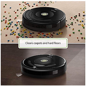 iRobot Roomba 675 Robot Vacuum Bundle - Wi-Fi Connected, Ideal for Pet Hair