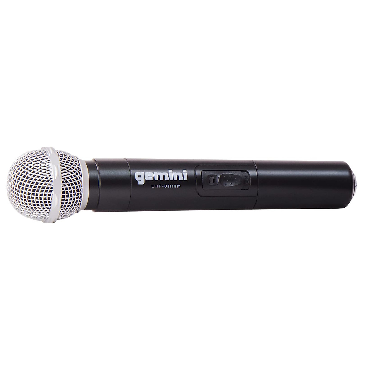 Gemini UHF-01M F1 Handheld Wireless Microphone System - Channel 1 - Professional Karaoke, DJ, and Podcast Mic