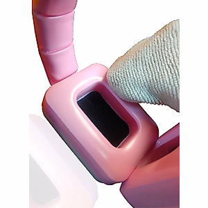 DECIBEL DEFENSE Junior Kids Ear Protection 28dB NRR Noise Reduction Hearing Protection Earmuffs for Infants Babies & Toddlers, Pink, Regular