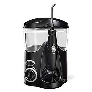 Waterpik Ultra Water Flosser, with 6 Tips, ADA Accepted, Black WP-112