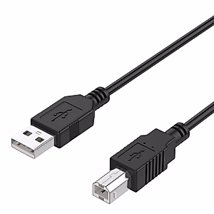 Digipartspower 6ft USB 2.0 Data PC Cable Cord for Magicspin Model Number: BCE 5224UI USB CD CD-R/RW Recordable Rewritable Drive 52x24x52x MAGICSPIN DVD8DBE DVDRW 1008UI DVD Burner