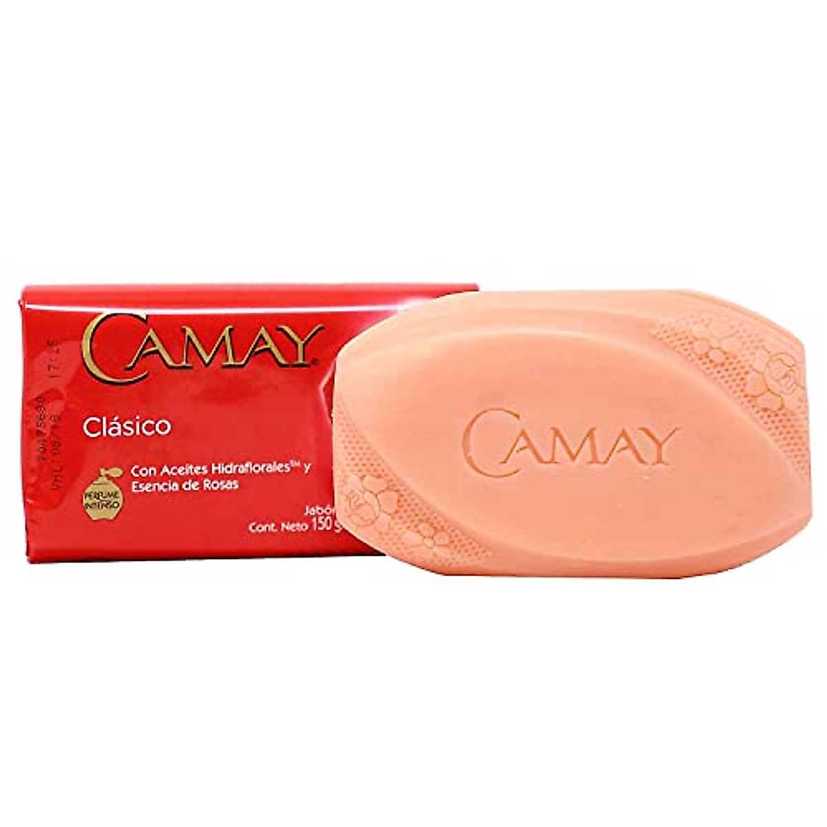 Camay Classic Bar Soap, Rose Essence, 6-Pack of 98 Oz Each Soap, 6 Bar Soaps.