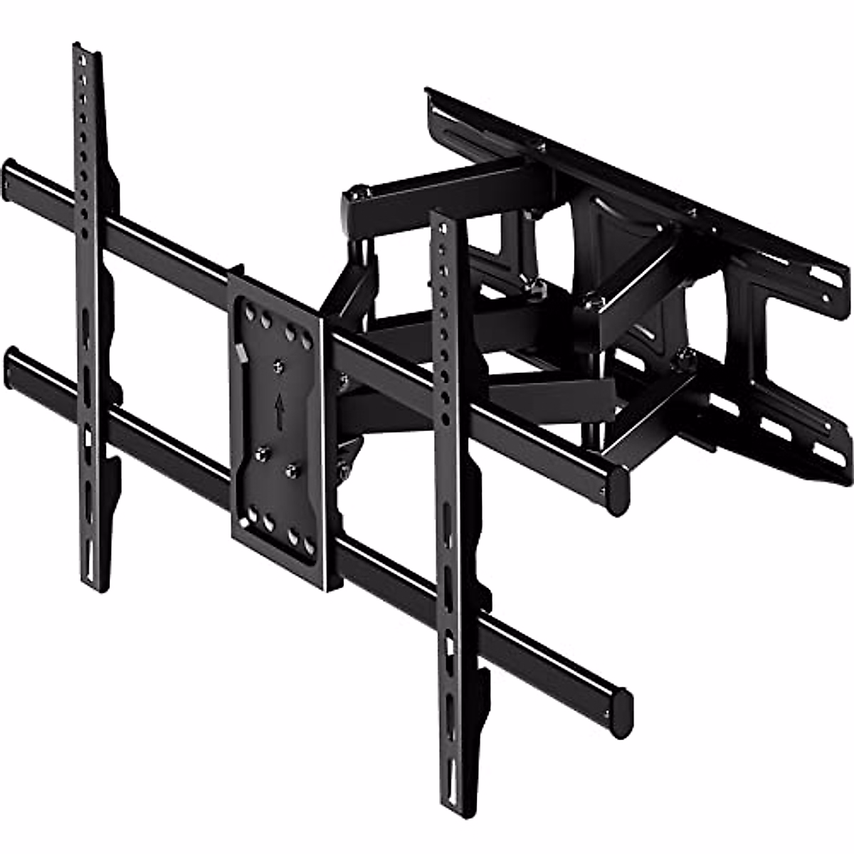 C-MOUNTS Full Motion TV Wall Mount Bracket Dual Articulating Arms Swivels Tilts Rotation for Most 37-75 Inch Flat Curved TVs,Holds up to 110lbs, Max VESA 684x400mm,Fits up to 16" Studs