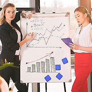 Dry Erase Erasers, 36 Pack Magnetic Whiteboard Eraser Chalkboard Eraser Dry Eraser for Classroom Office and home (Blue)