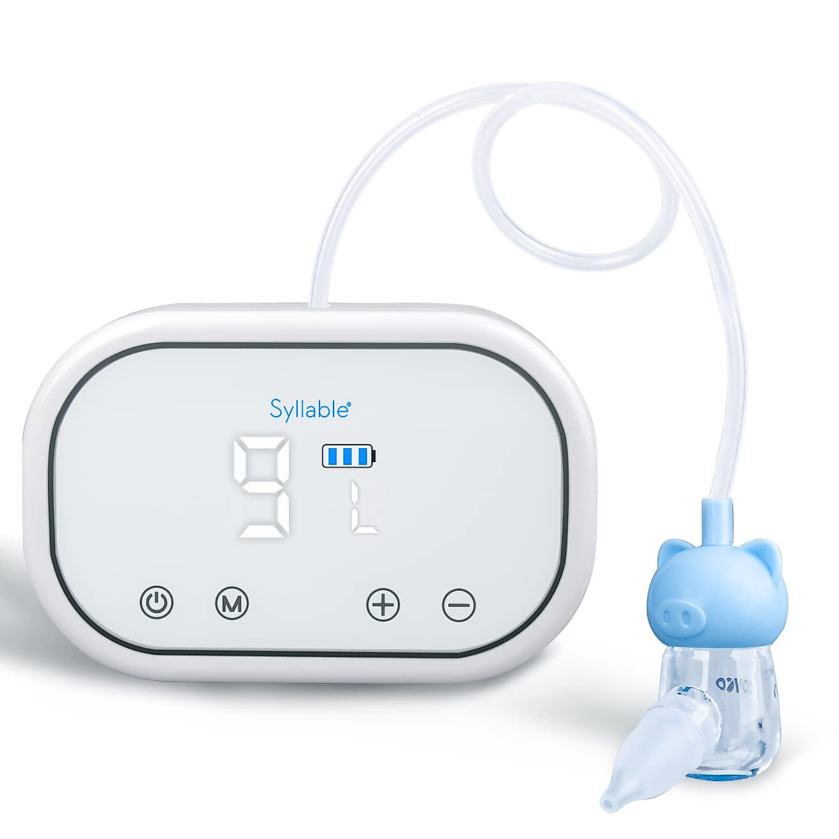 Baby Nasal Aspirator, Separate Nasal Aspirator for Children, 9-Speed Adjustable and Dual Mode Silicone Nose Cleaner for Children and Infants