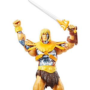Masters of the Universe Masterverse Revelation Faker Action Figure with 30+ Articulated Joints & Swappable Heads & Hands Plus 3 Battle Accessories, 7-inch MOTU Collectible Gift