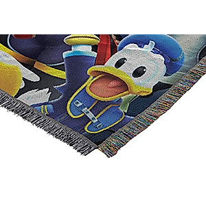 Northwest Kingdom Hearts, Ready for the Road, 48" x 60" Throw, Woven Tapestry Blanket
