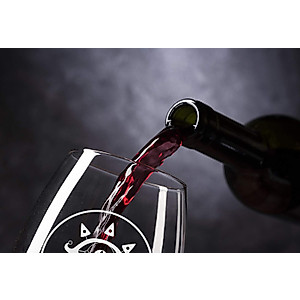 Hat Shark Truthful Eye Legendary Royal Ninja Tribe Video Game Parody - Laser Engraved Stemless Wine Glasses