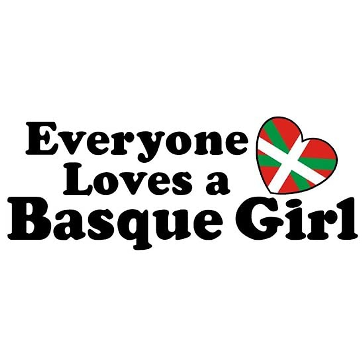 CafePress Everyone Loves A Basque Girl Mug Ceramic Coffee Mug, Tea Cup 11 oz