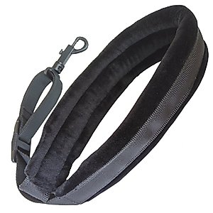 Xinlink Professional Black Soft Padded Saxophone Neck Strap with Snap Hook for Alto Tenor Soprano Baritone Sax Music Accessories