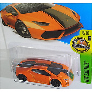 Hot Wheels 2016 HW Exotics Lamborghini Huracan LP610-4 76/250, Orange