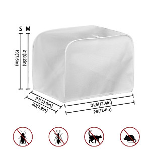 JEOCODY Bright Blossoms Toaster Covers 4 Slice Wide Slot Dustproof Fingerprint Protectors and Greasy Protection Anti-sputtering Machine Washable Women Gift