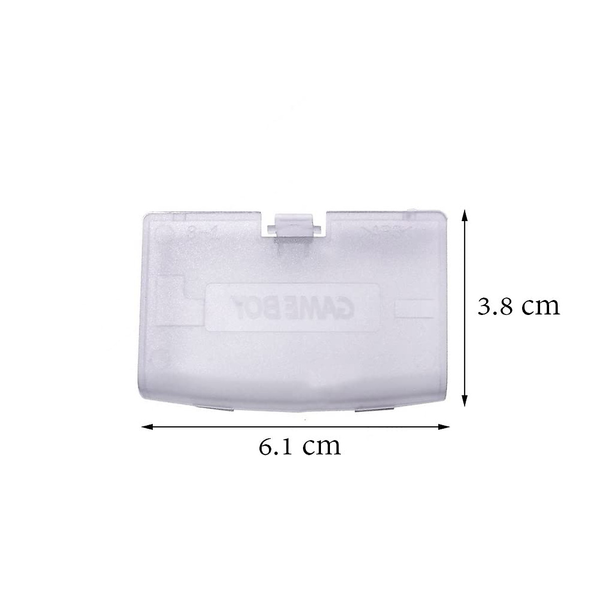 Clear Purple Battery Cover Case Back Door Part for Nintendo Gameboy Advance GBA