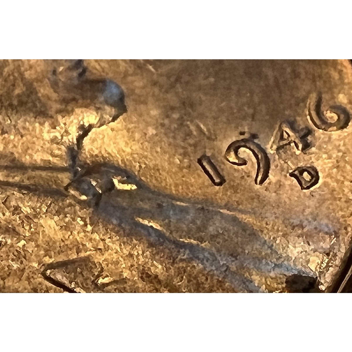 1946 D Lincoln Wheat Cent D/D Error Penny Penny Seller MS-63