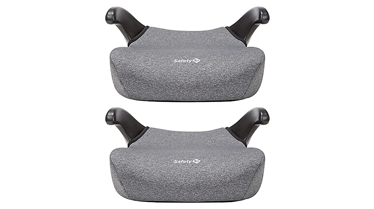 Safety 1st Backless Booster Seat 2 Pack – Safe, Lightweight & Easy to Clean