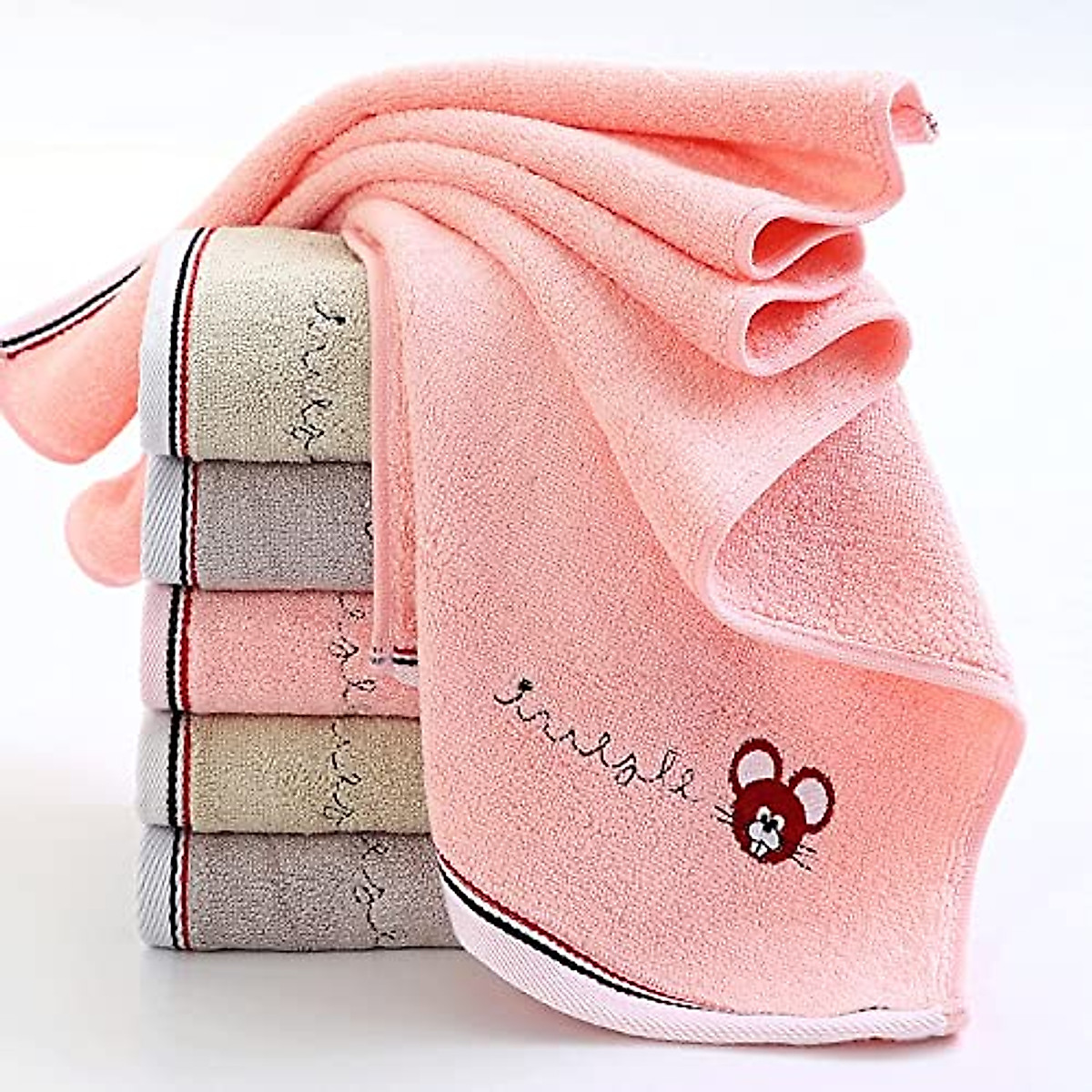 YTYZC Microfiber Towel Household Super Soft Absorbent Face Towel Womens Men Bath Towel Fiber Bathroom Washcloth (Color : D, Size : 1pcs)