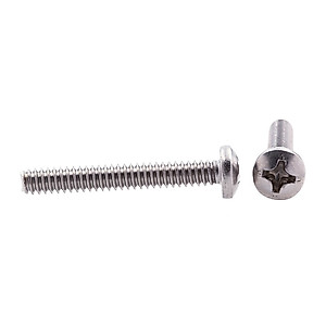Prime-Line 9126784 Machine Screws, Pan Head, Phillips Drive, #6-32 X 1 in, Grade 18-8 (25 Pack)