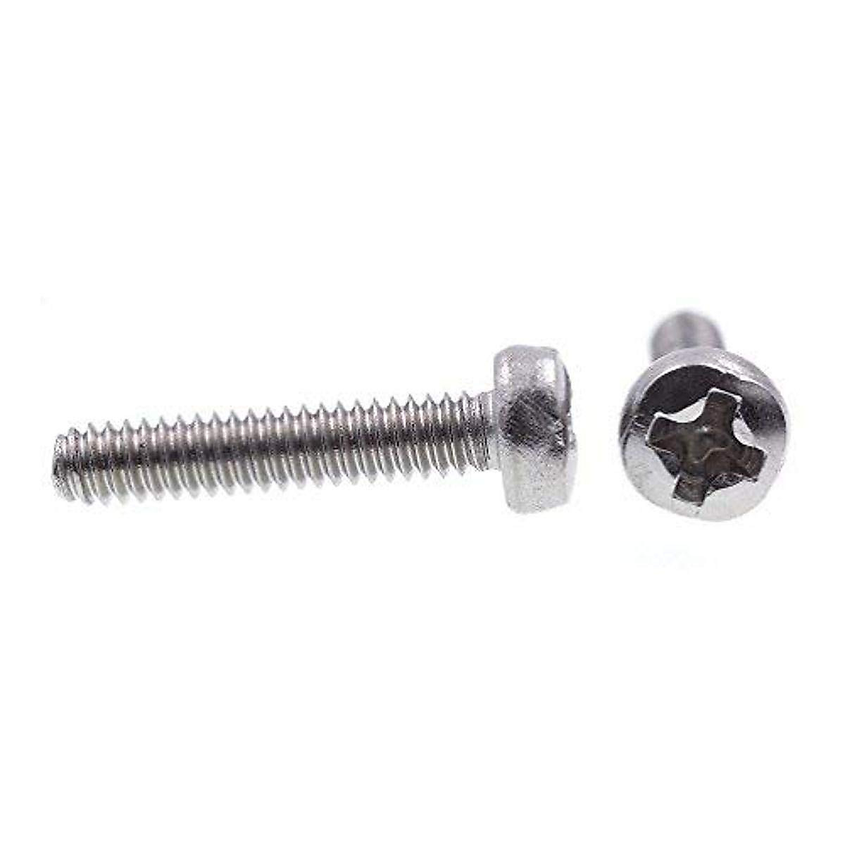 Prime-Line 9130681 Machine Screws, Metric, Pan Head, Phillips Drive, M2-0.4 X 10MM (10 Pack)