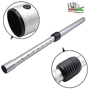 MisterVac Telescopic Vacuum Cleaner Tube Compatible with Moulinex Power Star Type CN6 TPSE1200LE