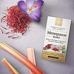 Solgar Menopause Relief - 30 Tablets - Helps Relieve Hot Flashes, Exhaustion, Irritability, Sleep Disturbances & More - Promotes a Positive Mood - Non-GMO, Gluten Free, Vegan - 30 Servings