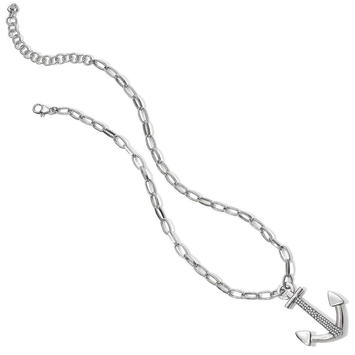 Brighton Coastline Reversible Anchor Link Necklace