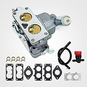 407777 Carburetor Carb Compatible With Briggs & Stratton 20HP 21HP 23HP 24HP 25HP V-Twin Engine MIA10632 LA135 LA120 LA130 LA140 LA150 LA145 Replace 791230 799230 796227