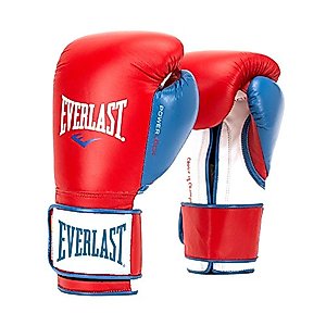 Everlast PowerLock Pro Training Gloves 14oz Red/Blu PowerLock Pro Training Gloves