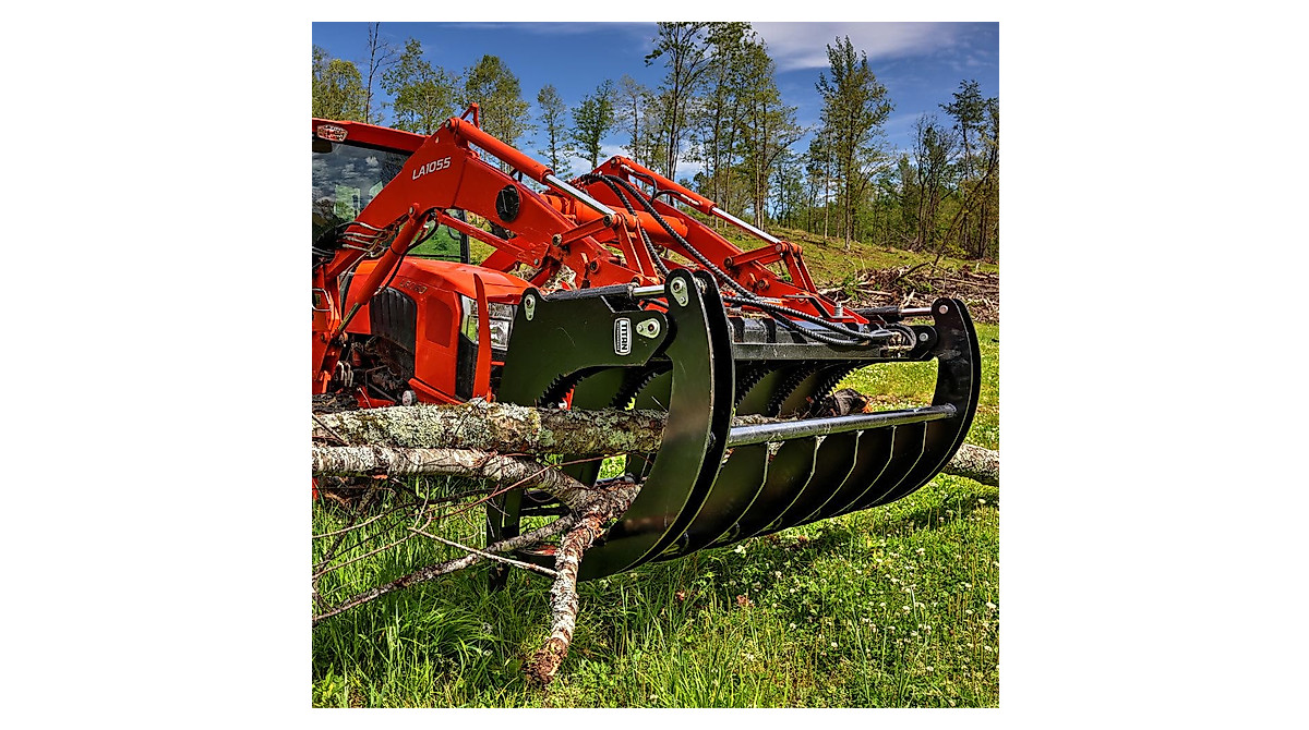 Titan 72" Extreme Root Grapple Rake - Heavy Duty Attachment