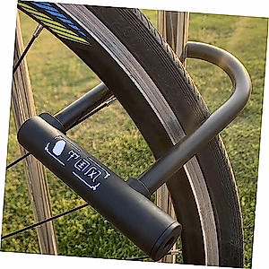 BESPORTBLE 3pcs u-Lock Heavy Duty Bike Lock U Lock Motorcycle Riding Gear Smart Motorcycle Helmet Disc Lock Small Bike Lock Bike Key Lock Mountain Bike Lock Shackle Intelligent Bicycle Lock