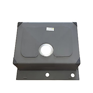 Sinber 25" x 22" x 9" Drop In Single Bowl Kitchen Sink with 18 Gauge 304 Stainless Steel Satin Finish HT2522S-9-S (Sink Only)