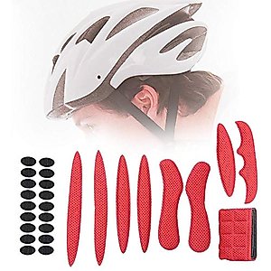 VGEBY1 Helmet Foam Pads, Magic Stick Foam Anti-Collision Lining Sponge with Viscose(Inner Lining + Viscose)